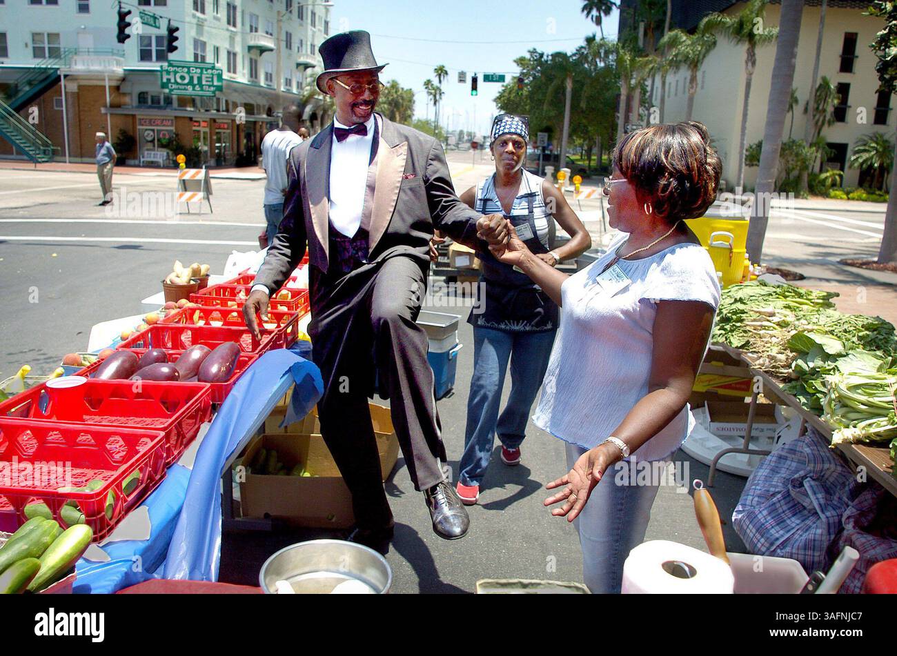 CAPTION: (05/28/2005 St. Petersburg): In honor of a distant relative ...