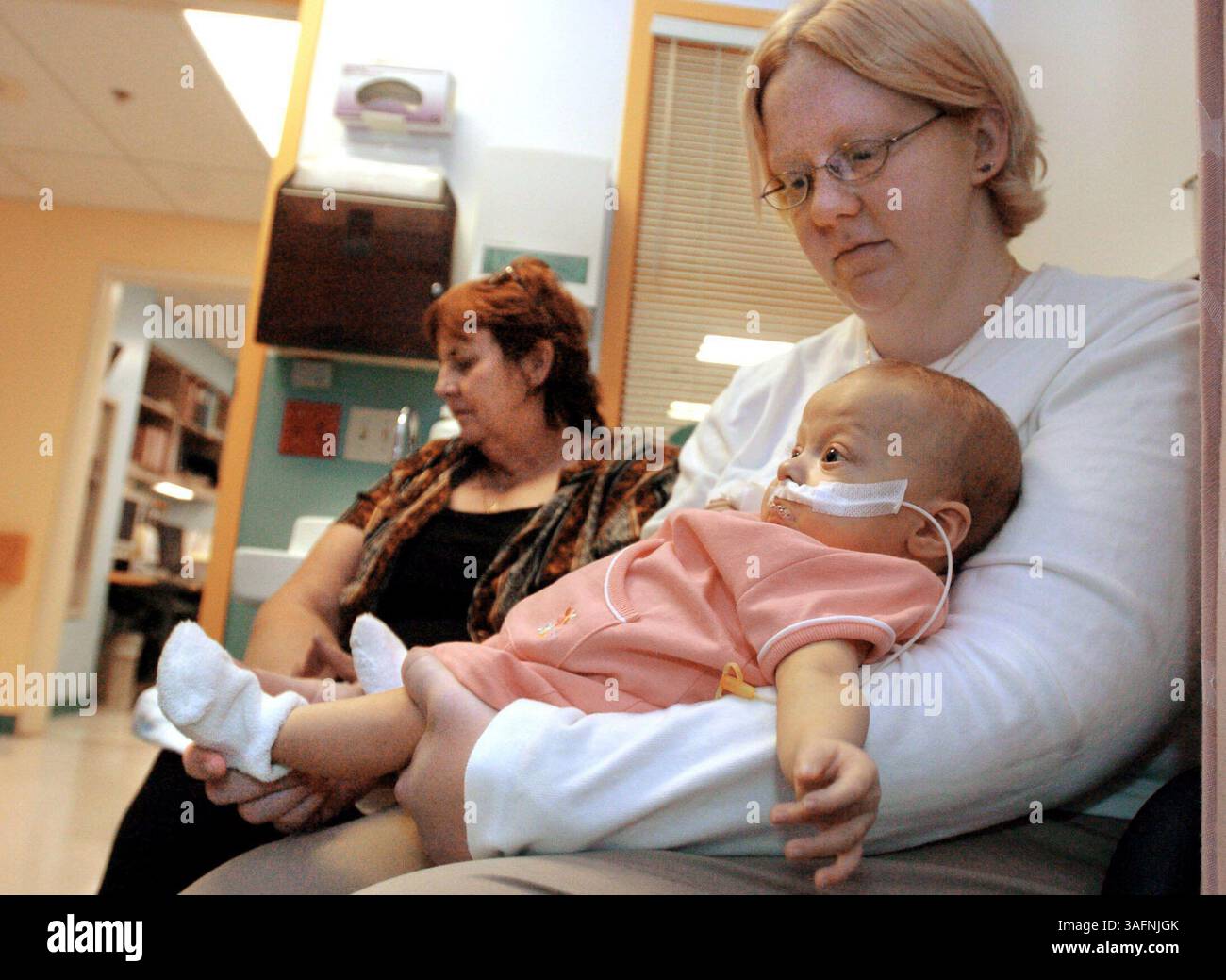 CAPTION (6/2/05 St. Petersburg, Fla.) Hailey Warren is a five month old ...