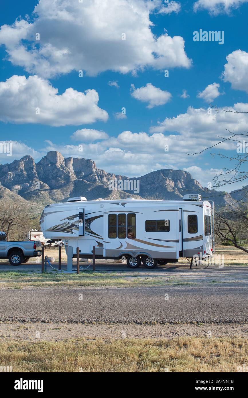Camping at the RV Campgrounds in Catalina Regional Park near Tucson ...