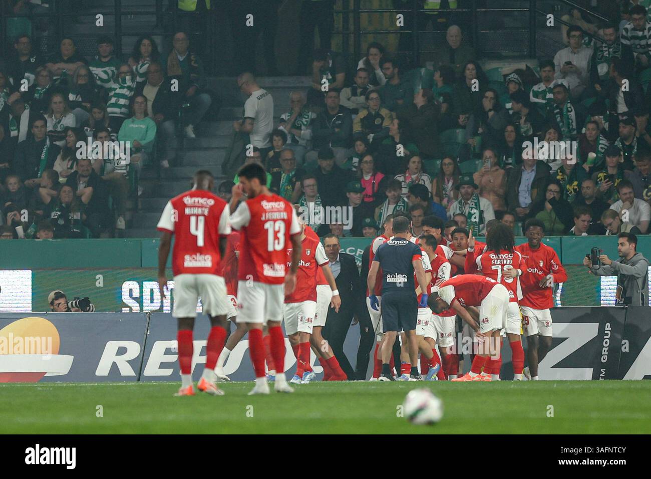 Afonso Patrao of SC Braga celebrates after scoring a goal during the ...