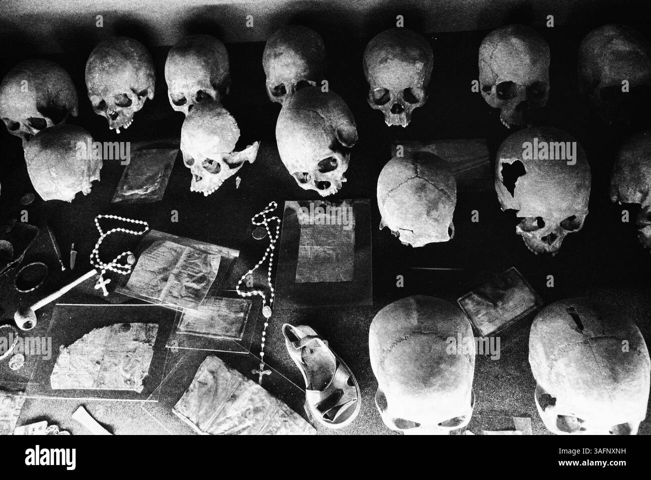 September 9, 2012: The Skulls of genocide victims on display at the ...