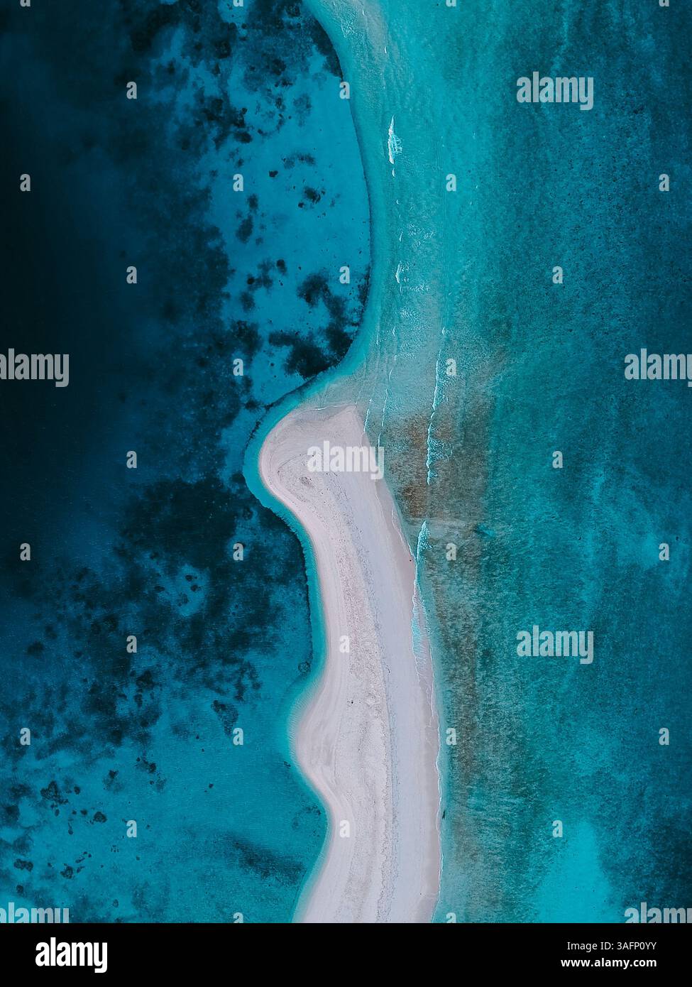 Aerial view of the stunning coastline of Romblon Island, Philippines ...