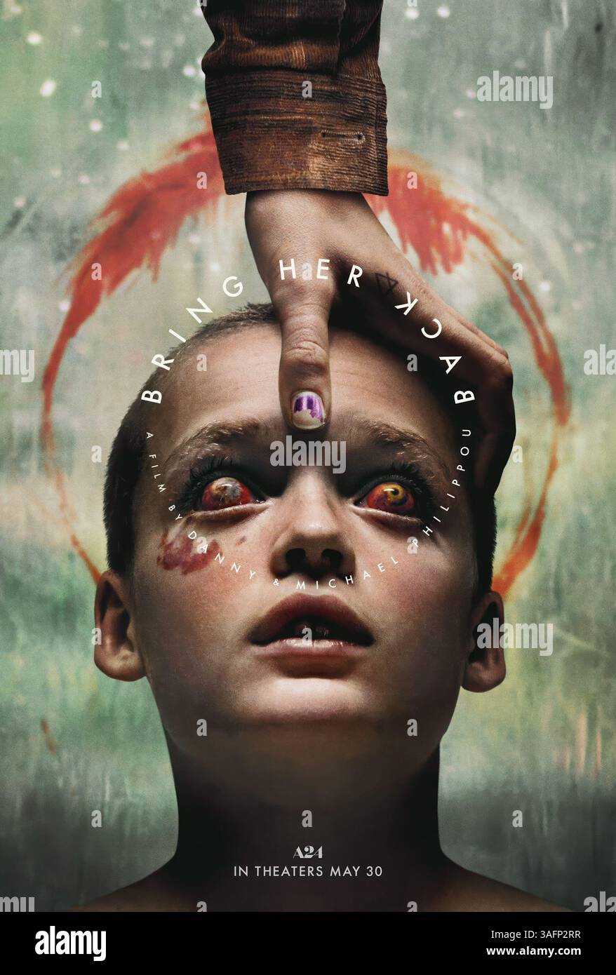 BRING HER BACK, poster, Jonah Wren Phillips, 2025. © A24 / courtesy ...