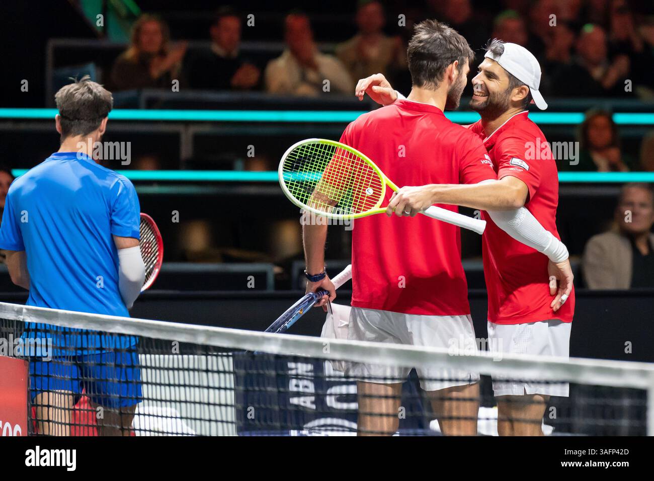 Rotterdam, Netherlands. 09th Feb, 2025. ROTTERDAM, NETHERLANDS - FEBRUARY 9: Simone Bolelli (ITA ...