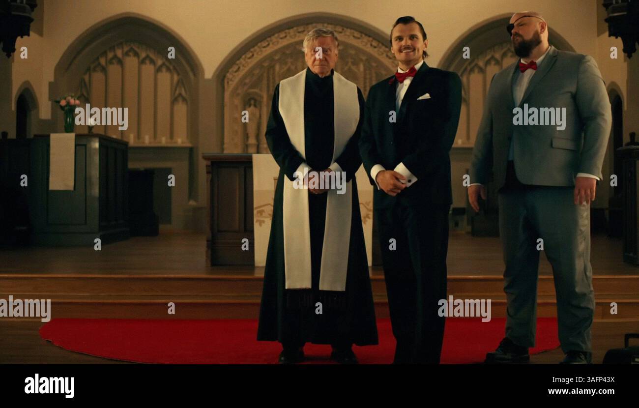 BORDERLINE, from left: Terrence Kelly, Ray Nicholson, Patrick Cox, 2025 ...