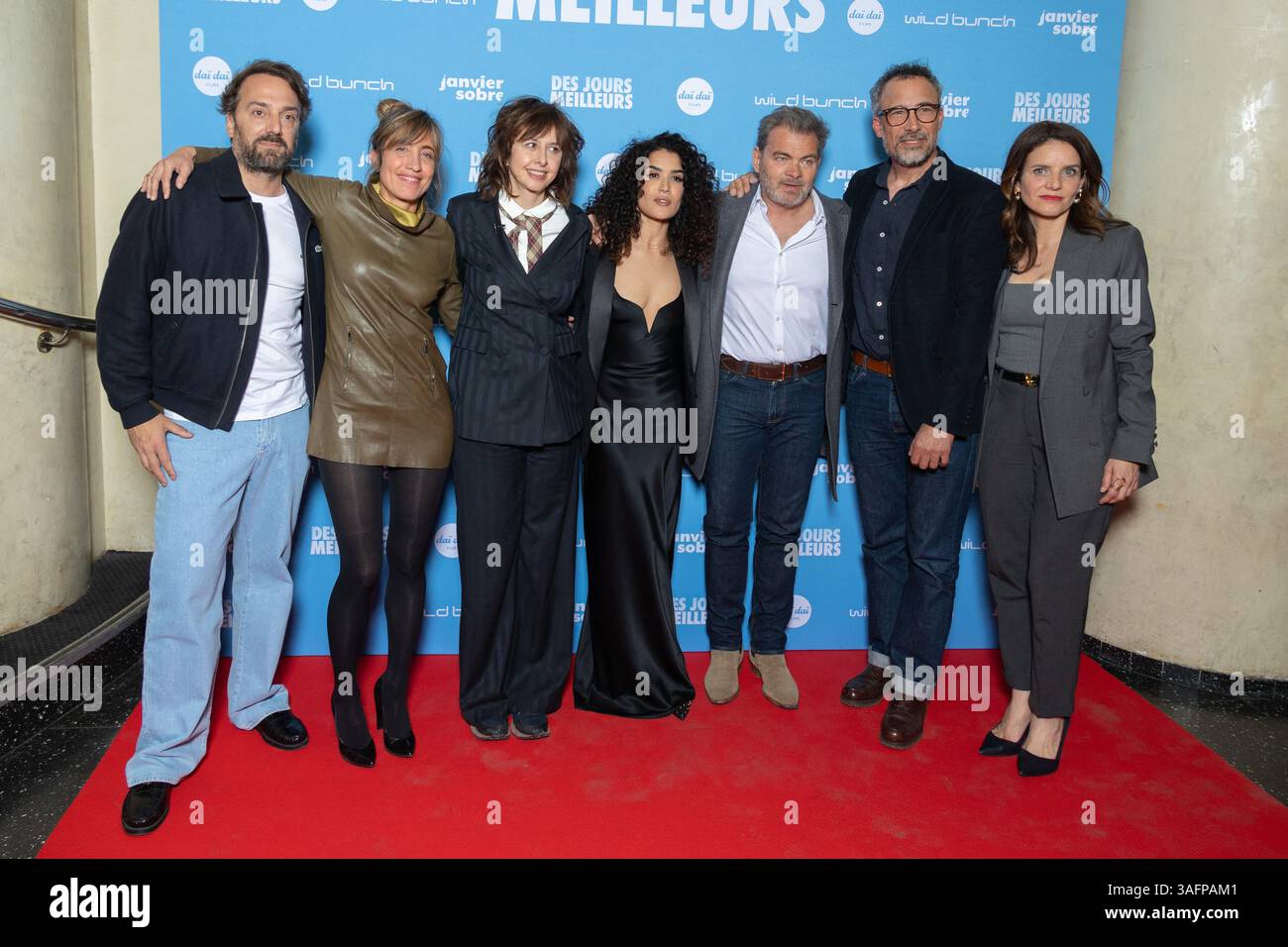 Paris, France. 07th Apr, 2025. Louis-Julien Petit, Elsa Bennett ...