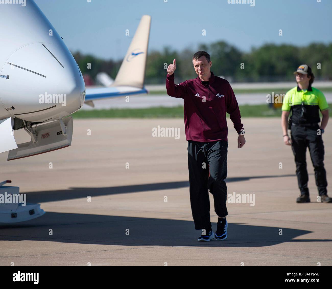 New Texas A&M head men's NCAA college basketball coach Bucky McMillan ...