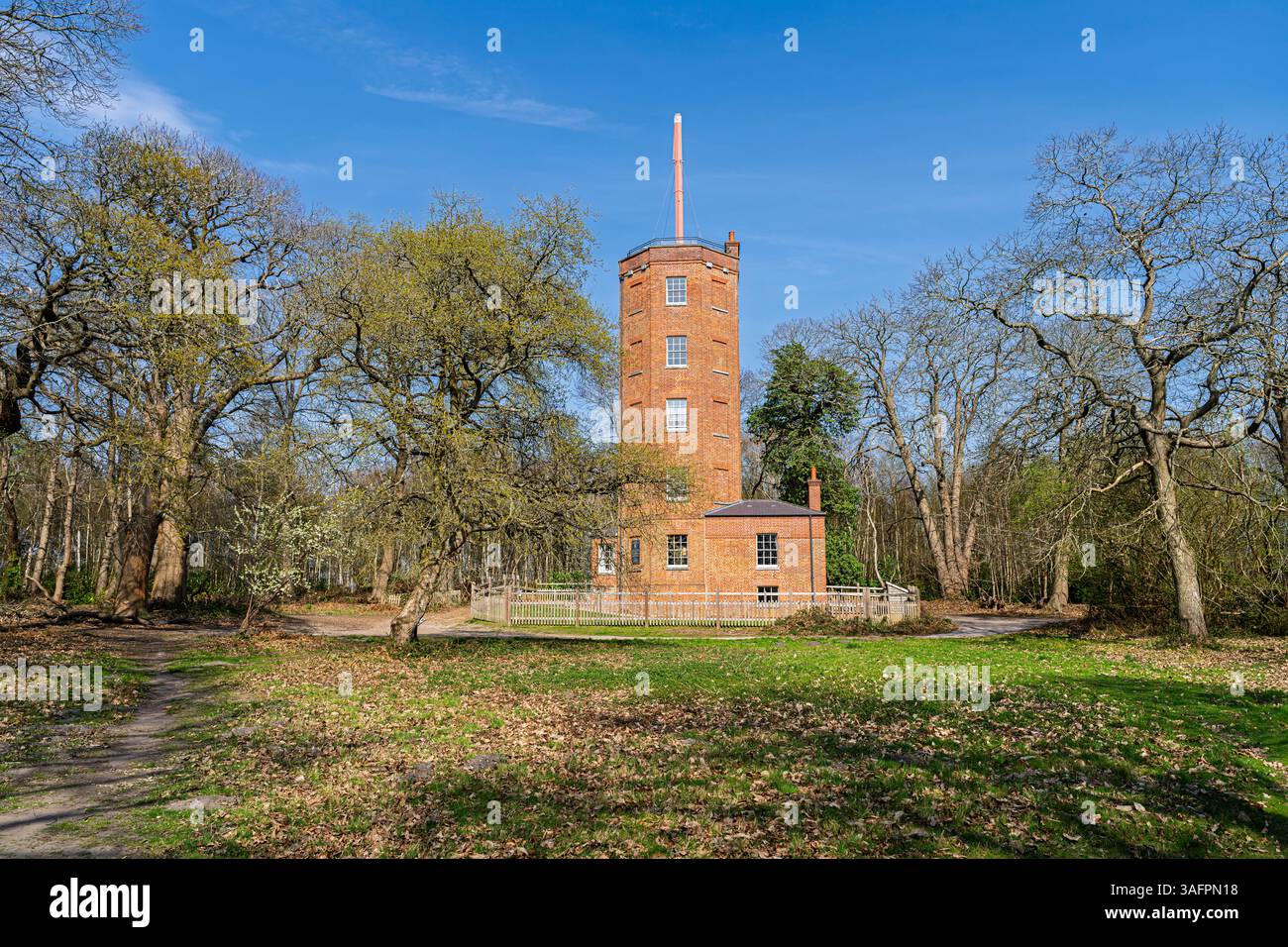 The restored octagonal 19th century (1822) grade II* listed Chatley ...