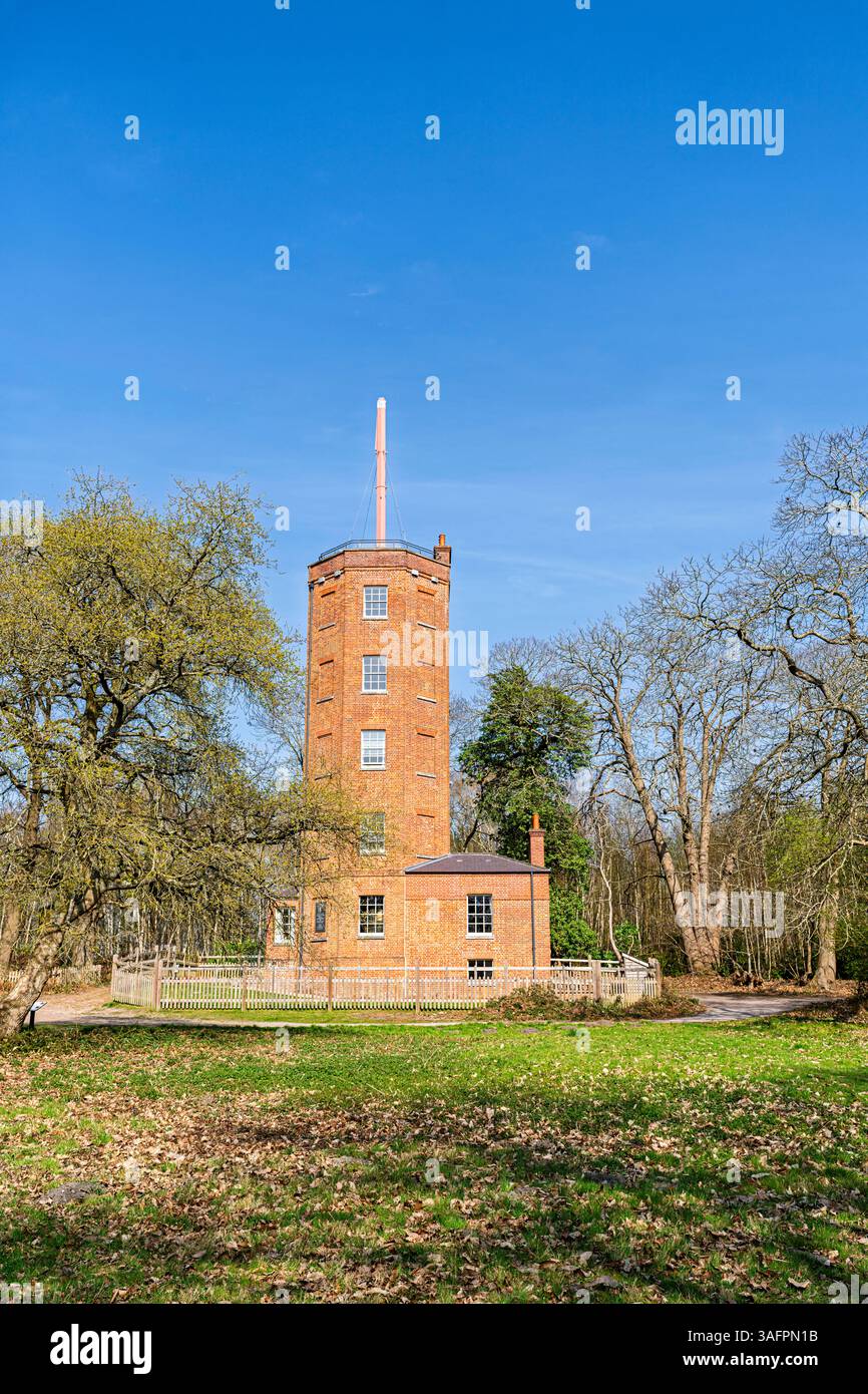 The restored octagonal 19th century (1822) grade II* listed Chatley ...