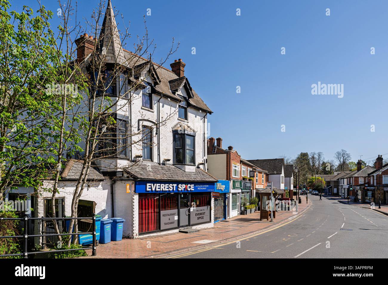 Nepalese and Indian restaurant Everest Spice in its distinctive ...