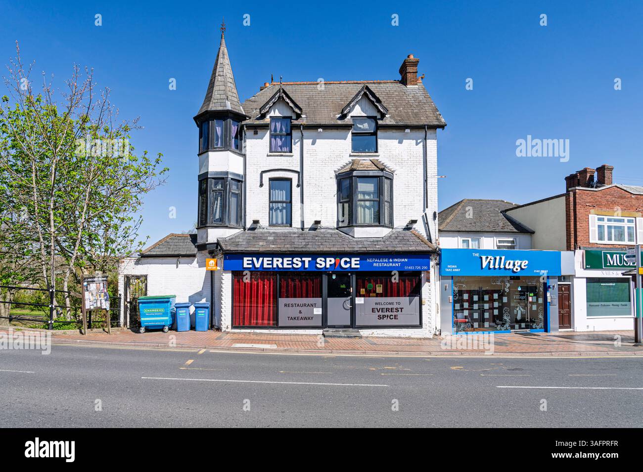 Nepalese and Indian restaurant Everest Spice in its distinctive ...