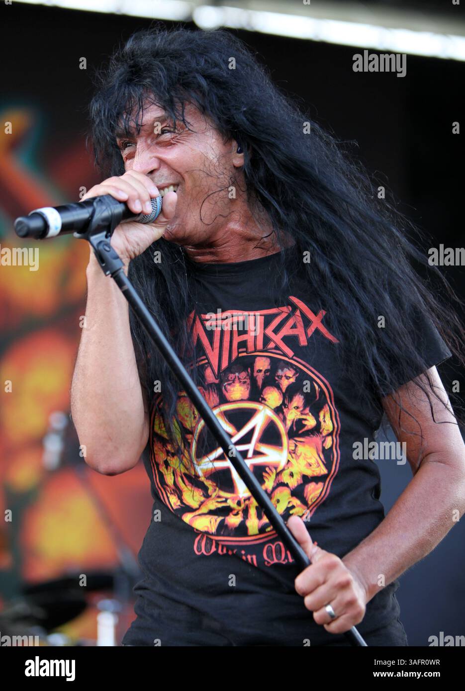 July 13, 2012 - Tampa, Florida, U.S - Lead Singer JOEY BELLADONNA of ...