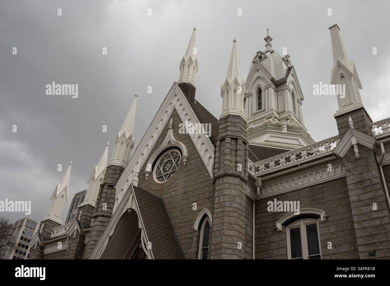 The Assembly Hall of the Church of Jesus Christ of Latter-Day Saints ...