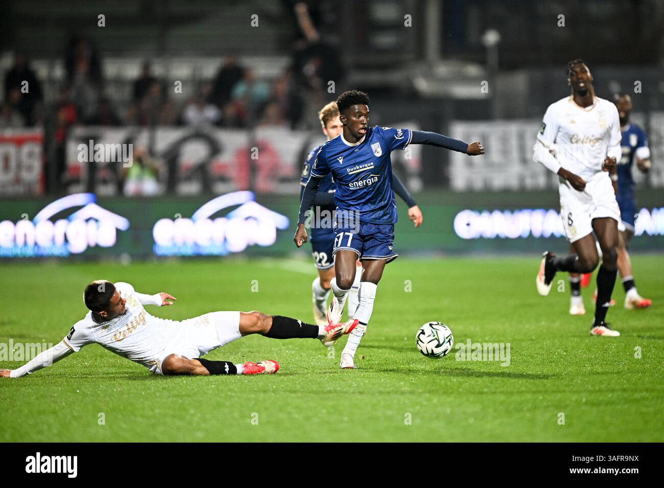 77 Muhannad Yahya Saeed AL SAAD (usld) during the Ligue 2 BKT match ...