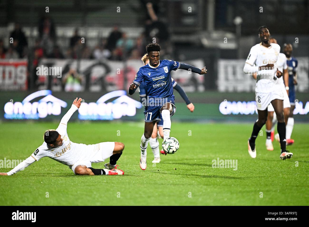 77 Muhannad Yahya Saeed AL SAAD (usld) during the Ligue 2 BKT match ...