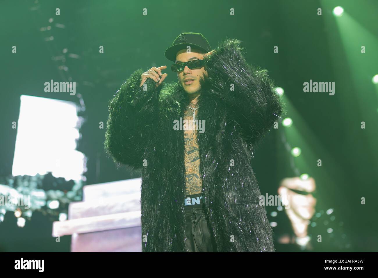 Milan, Italy. 07th Apr, 2025. Unipol Forum, Milan, Italy, April 07 ...