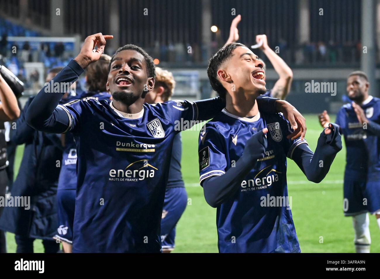 80 Gessime YASSINE (usld) - 31 Abdoullah BA (usld) during the Ligue 2 ...