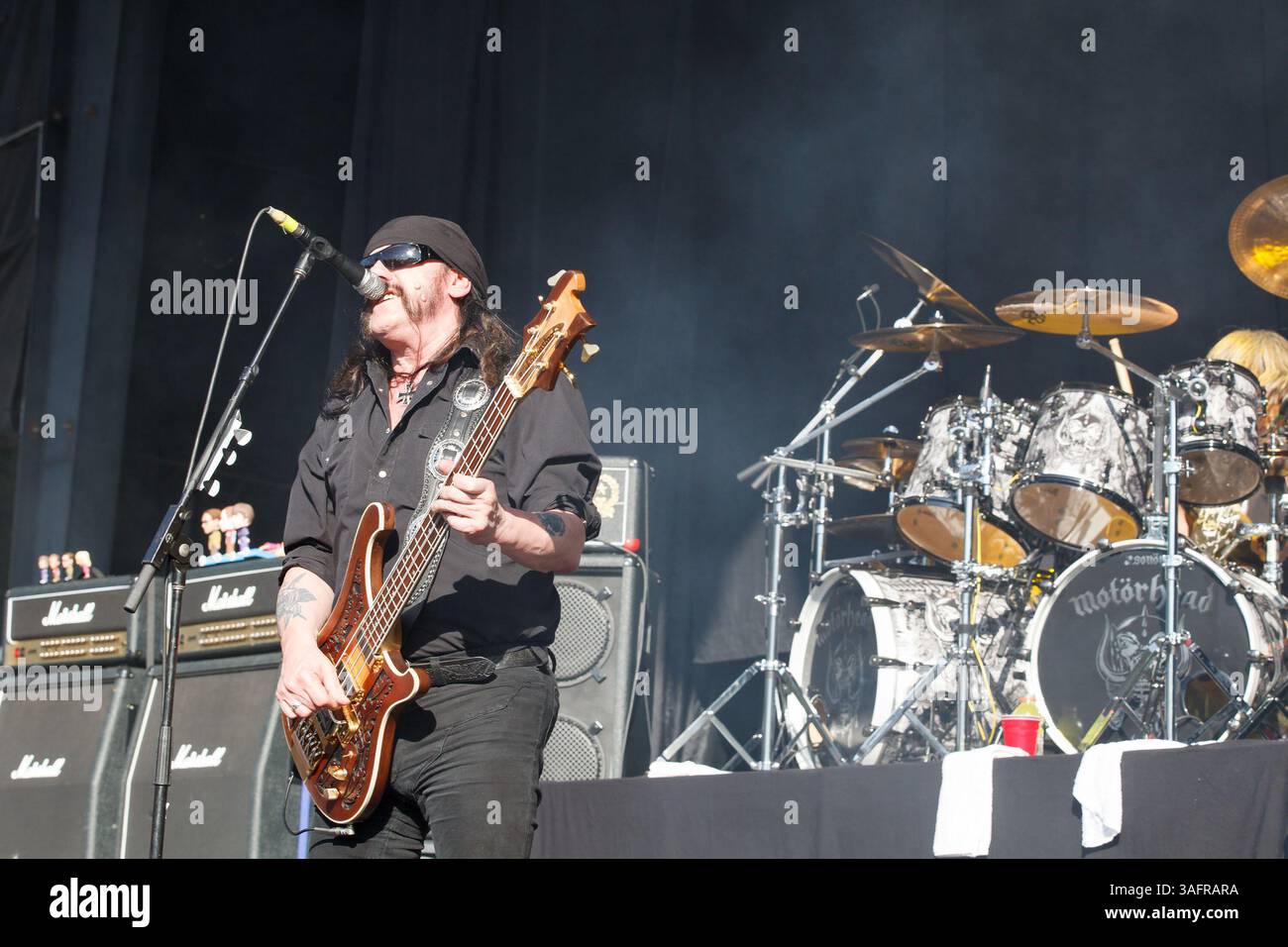 July 18, 2012 - Oklahoma City, Oklahoma, U.S. - Bassist LEMMY KILMISTER ...