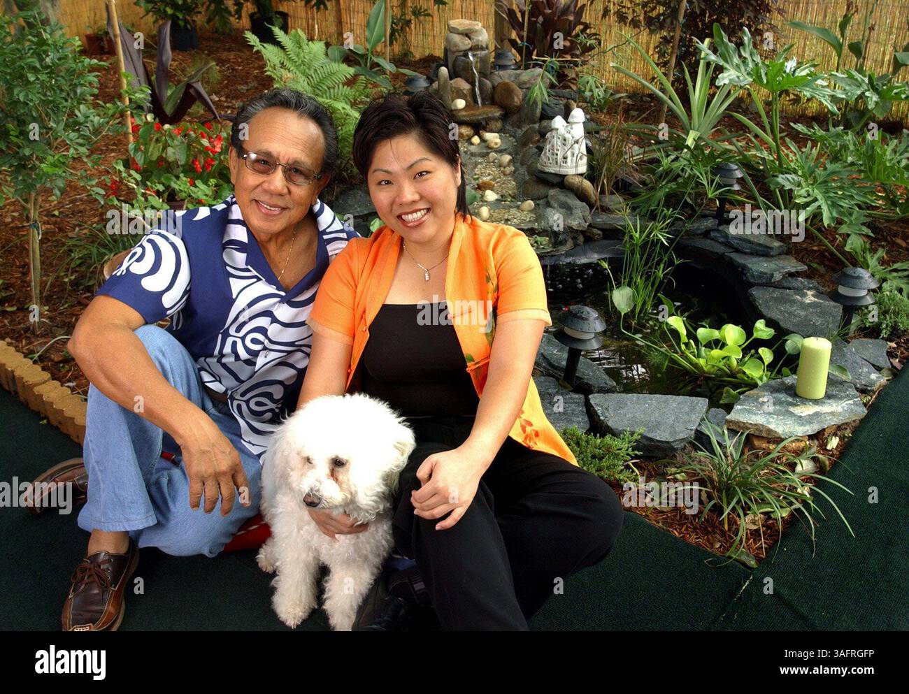 CAPTION: (Port Richey: 11/02/2005) Dr. James Lin (cq), left, and his ...