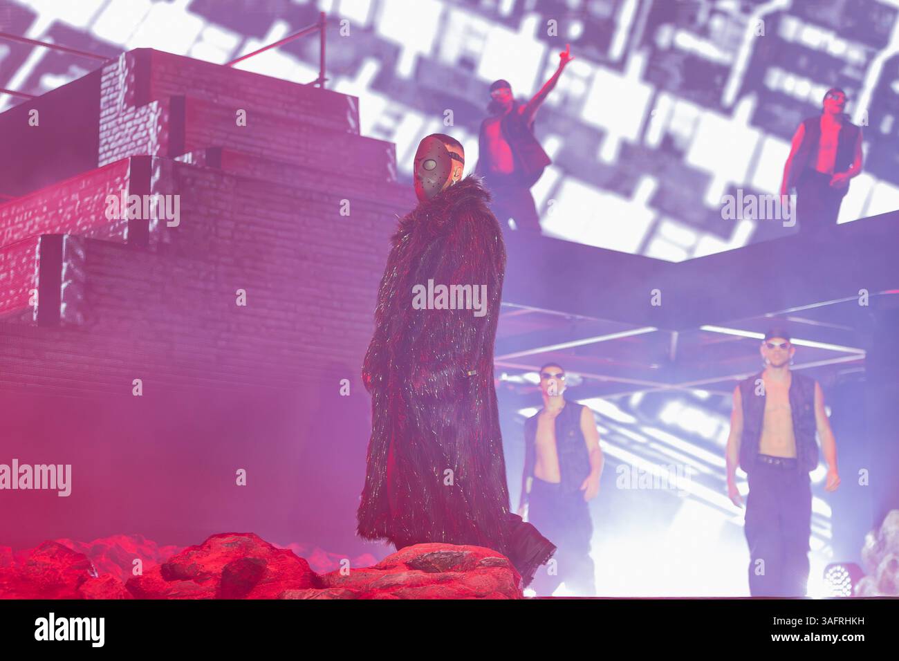 Sfera Ebbasta during the Music Concert SFERA EBBASTA - TOUR 2025 on ...