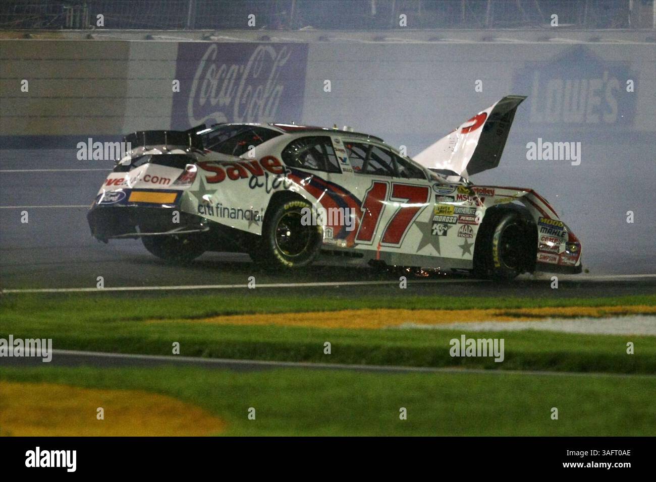 Oct 16, 2009 - Charlotte, North Carolina, USA - MARK GREEN in the #17 ...