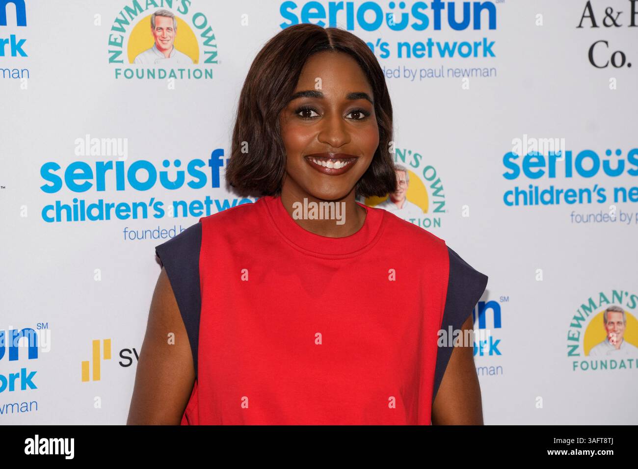 Ayo Edebiri attends the SeriousFun Children's Network Gala at Jazz at ...