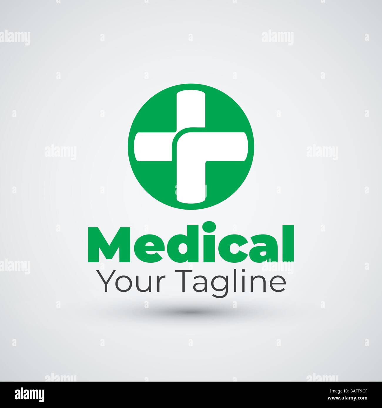 Cross protection icon circle Stock Vector Images - Alamy