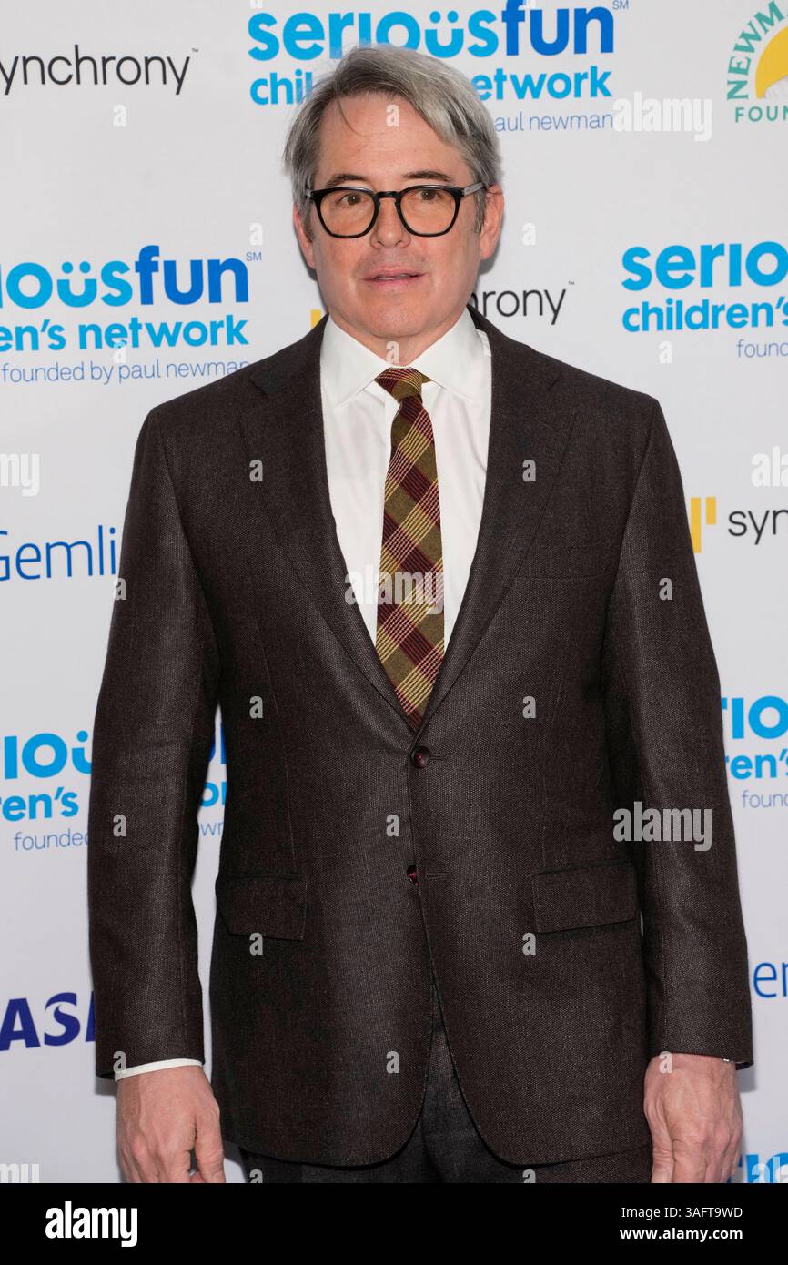 Matthew Broderick attends the SeriousFun Children's Network Gala at ...