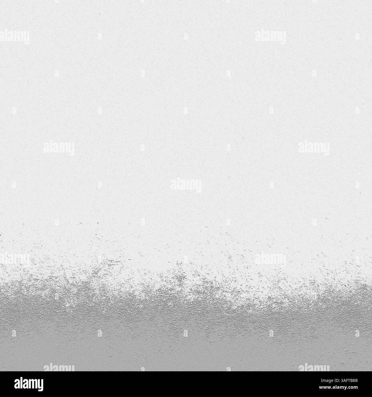 White textured wall background with a gray gradient rising from the ...