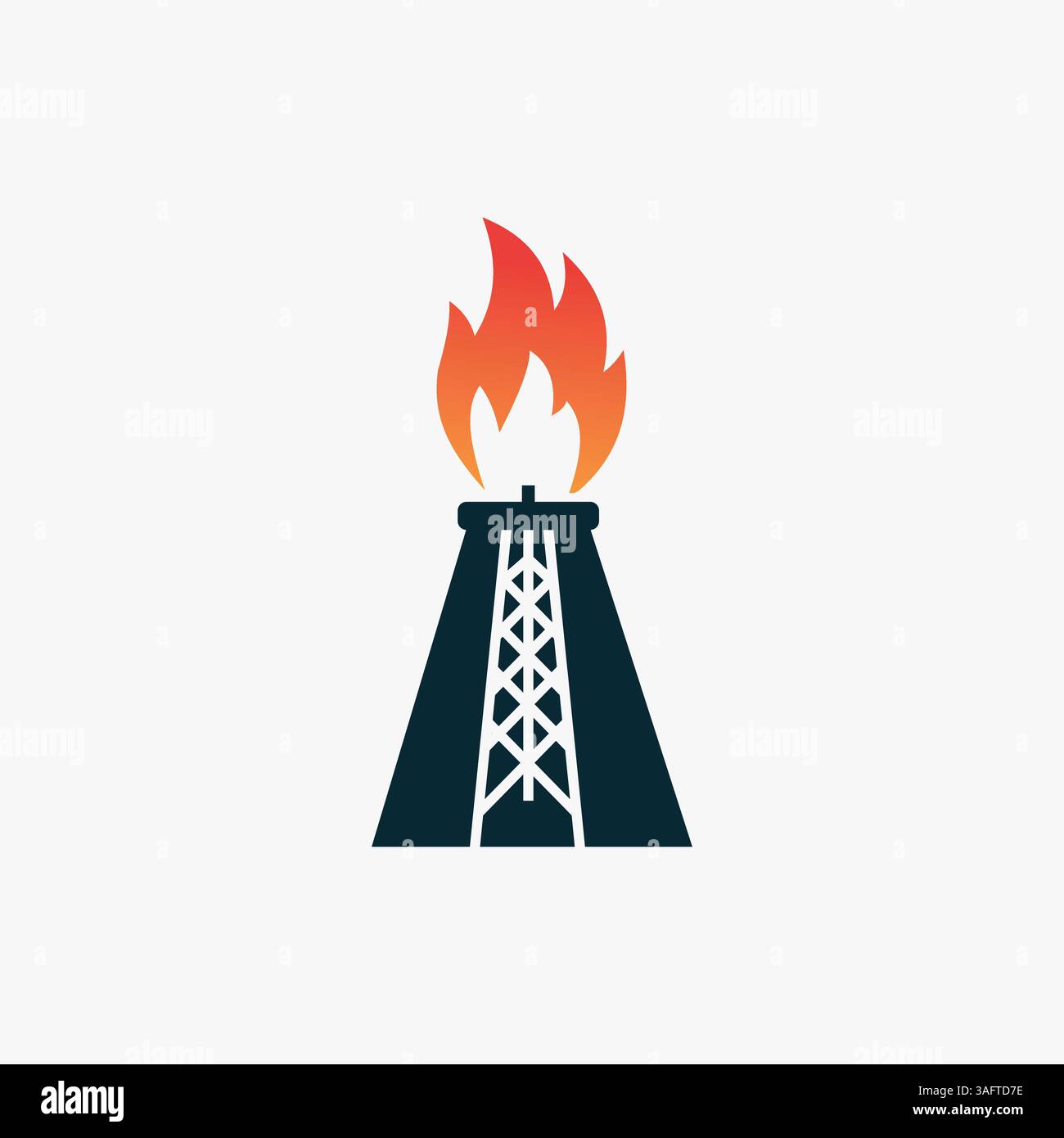 Letter A with Oil and gas logo, natural gas logo Stock Vector Image ...