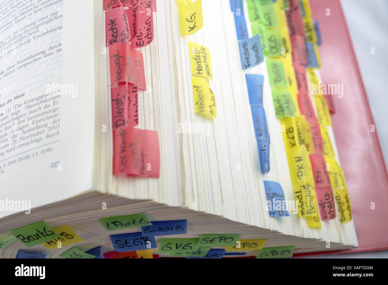 Statute Book with white background Stock Photo - Alamy