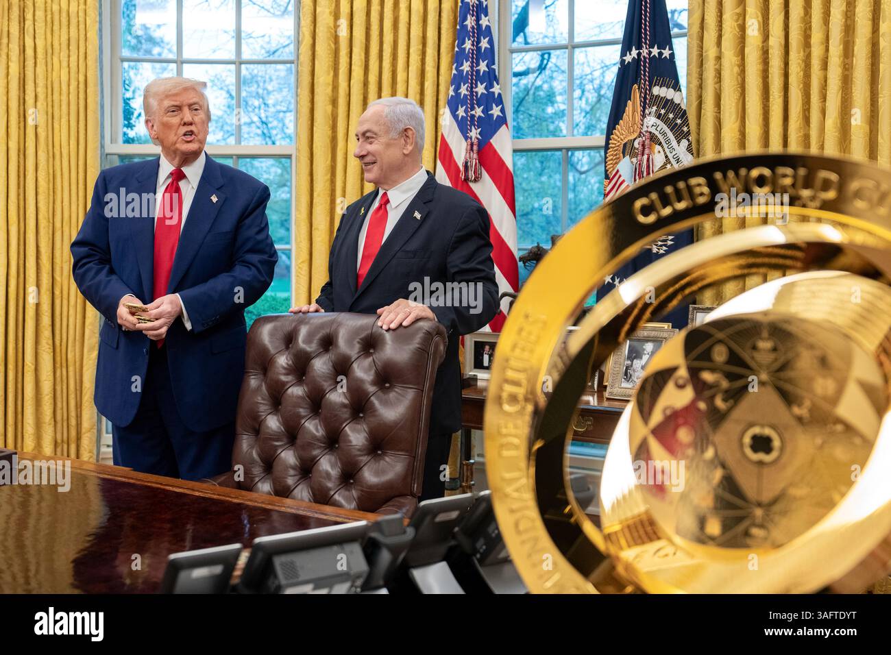 Vice President JD Vance attends a bilateral meeting with President ...