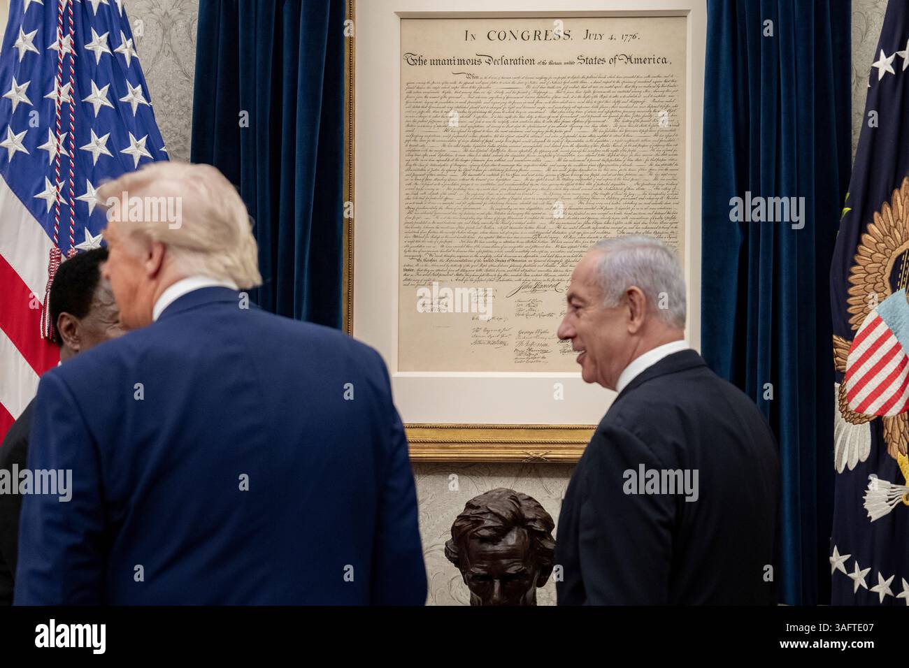 Vice President JD Vance attends a bilateral meeting with President ...
