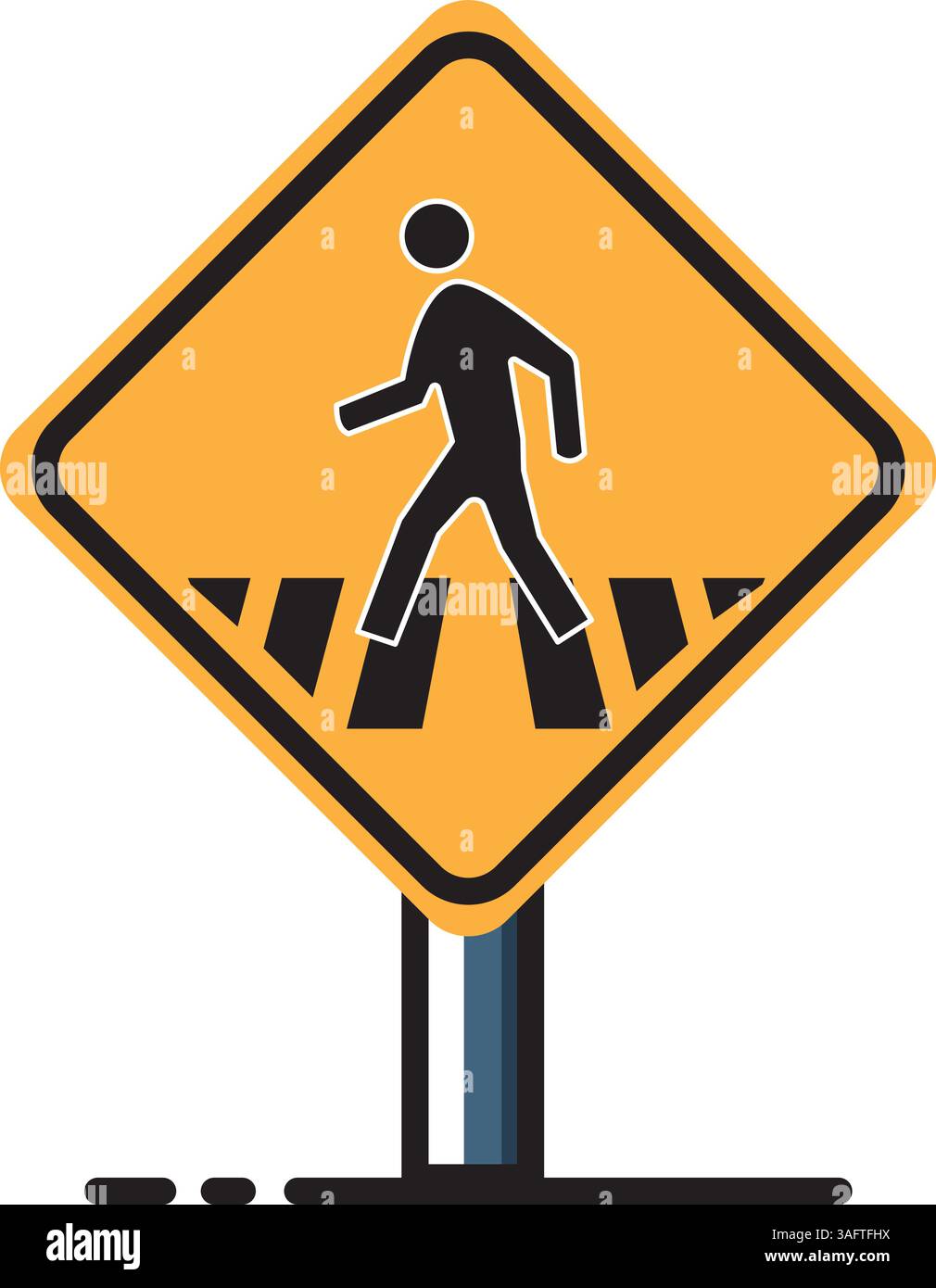 Illustrarion of Complete Collection of Traffic Signs and Road Markings ...