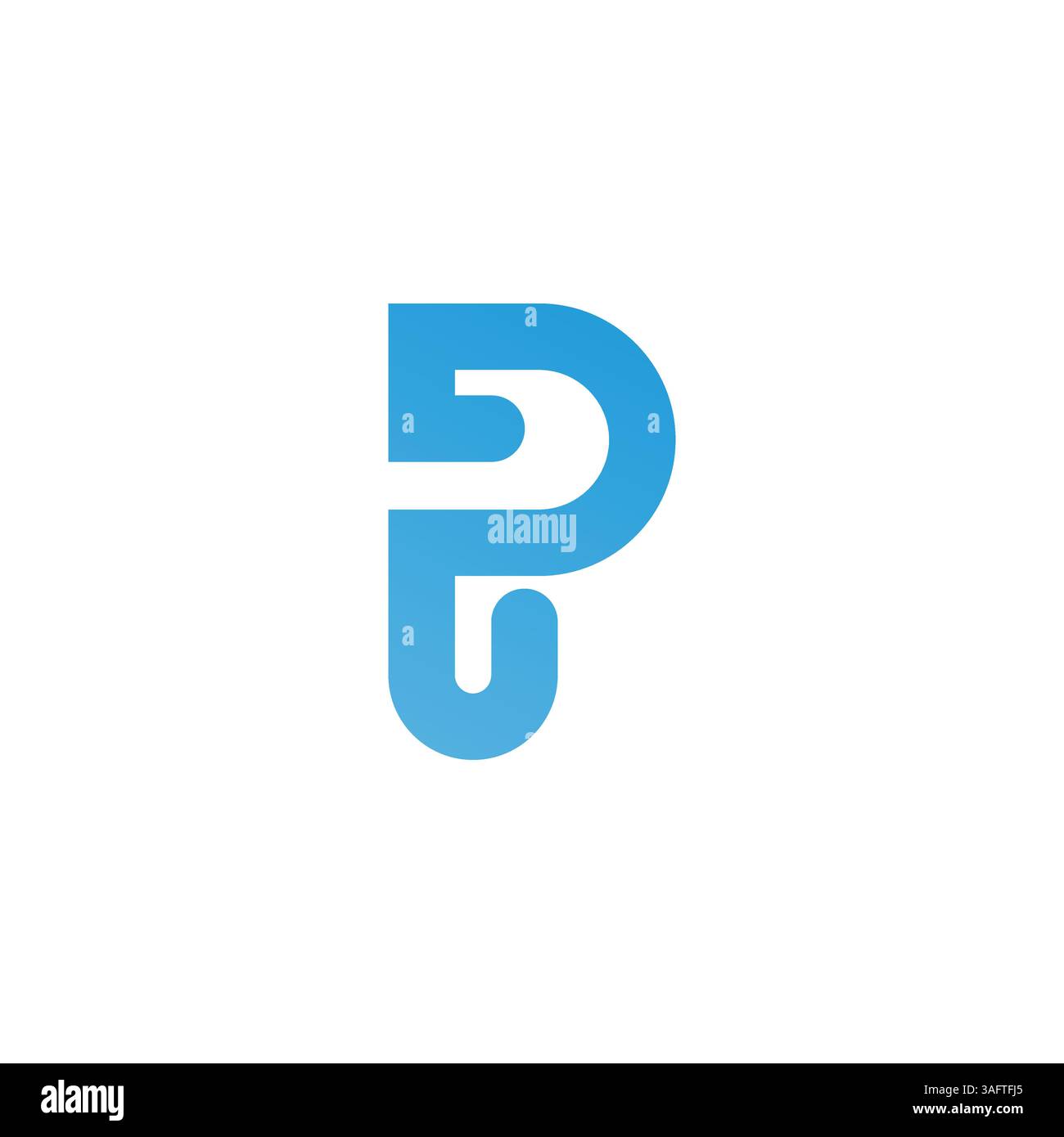 Letter P logo template vector Stock Vector Image & Art - Alamy