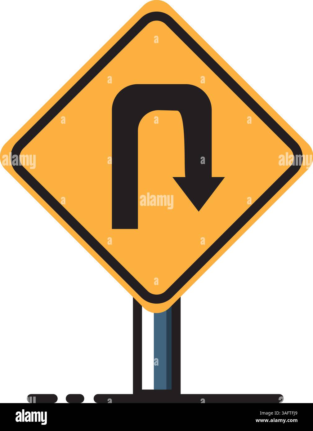 Illustrarion of Complete Collection of Traffic Signs and Road Markings ...