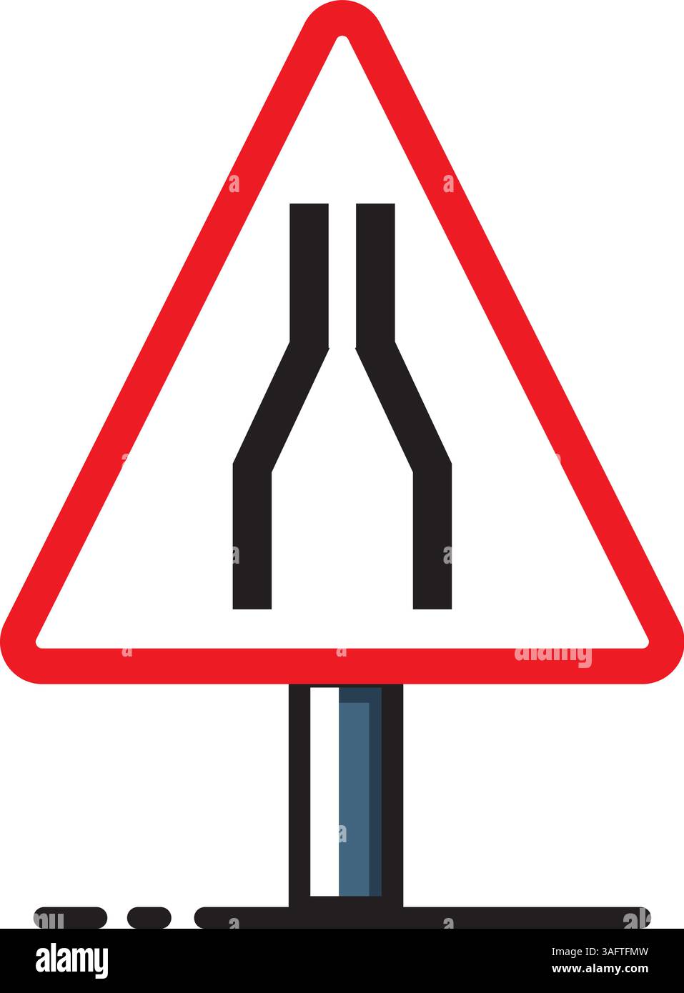 Illustrarion of Complete Collection of Traffic Signs and Road Markings ...