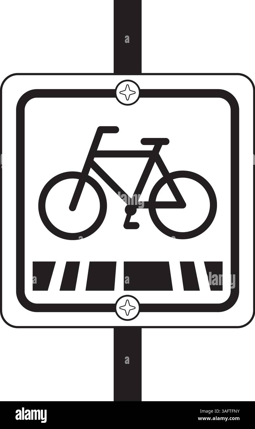 Illustrarion of Complete Collection of Traffic Signs and Road Markings ...