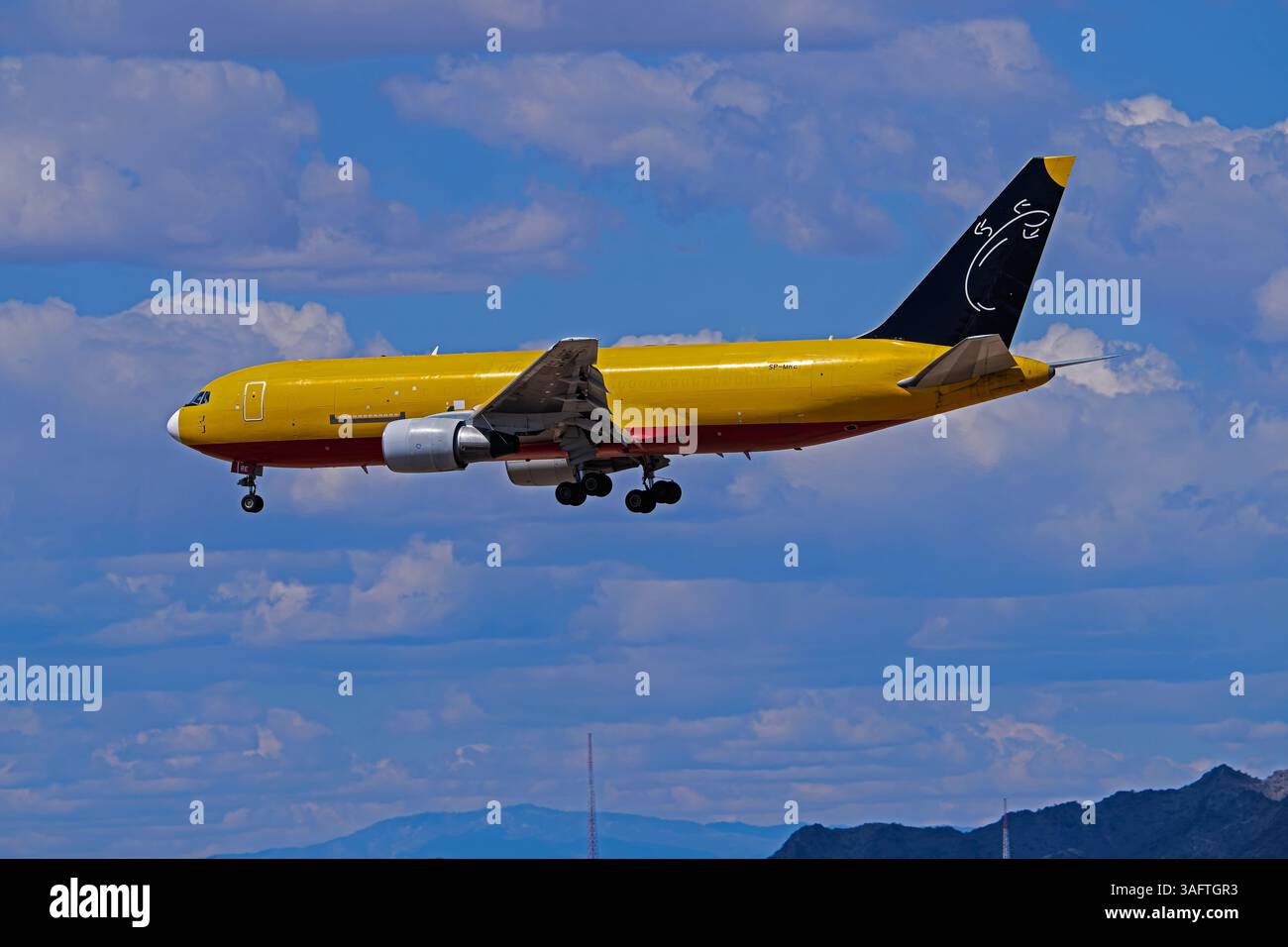 Sky Harbor Intl. Airport 4-5-2025 Phoenix AZ, USA SkyTaxi Cargo Boeing ...