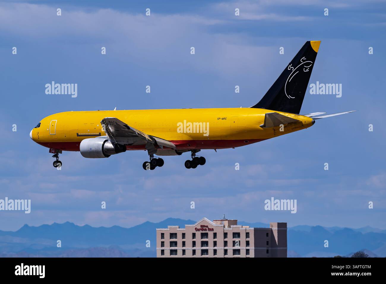Sky Harbor Intl. Airport 4-5-2025 Phoenix AZ, USA SkyTaxi Cargo Boeing ...