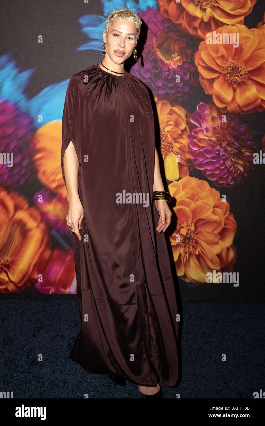 New York, USA. 07th Apr, 2025. Kennedy Yanko attends the YoungArts New ...