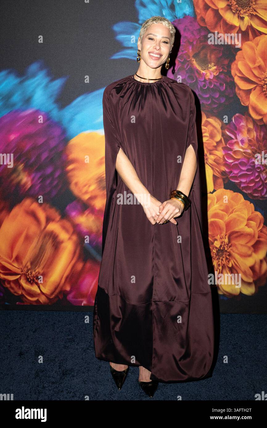 New York, USA. 07th Apr, 2025. Kennedy Yanko attends the YoungArts New ...