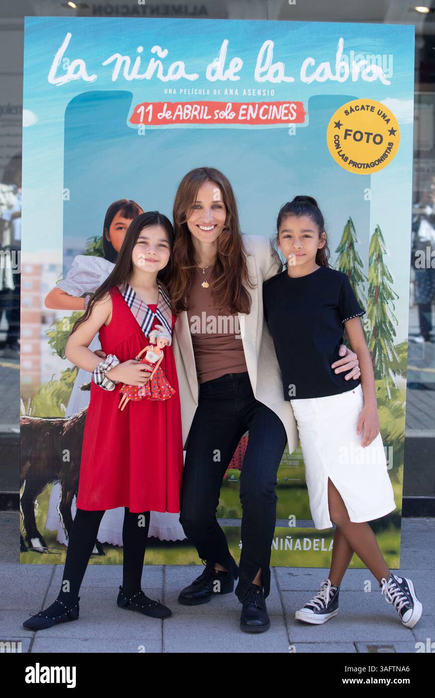 Madrid, Spain. 07th Apr, 2025. Juncal Fernández, Ana Asensio and ...