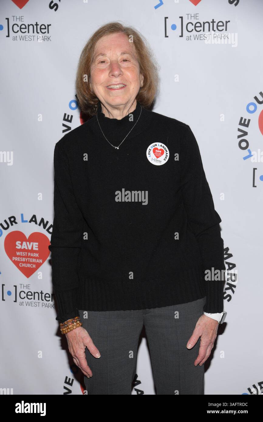 New York, USA. 07th Apr, 2025. Debby Hirshman attends The Center At ...