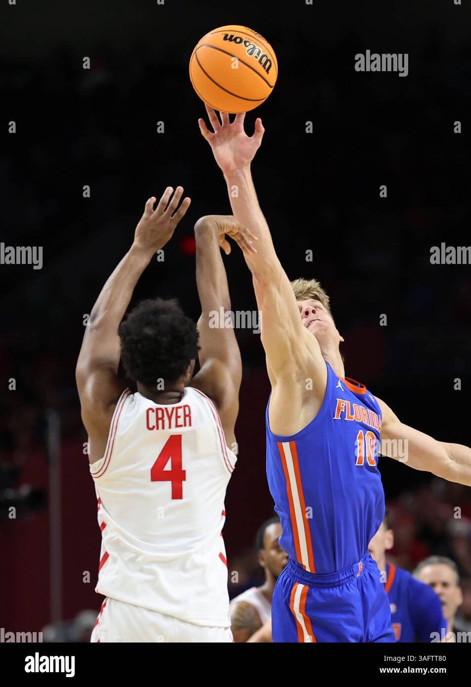 San Antonio, United States. 07th Apr, 2025. Florida forward Thomas ...