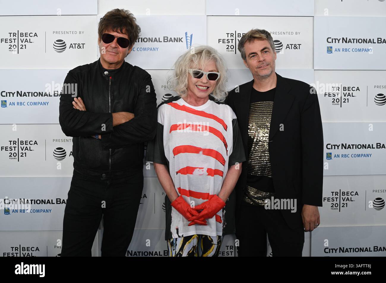 Musician Clem Burke, singer/songwriter Debbie Harry and director Rob ...