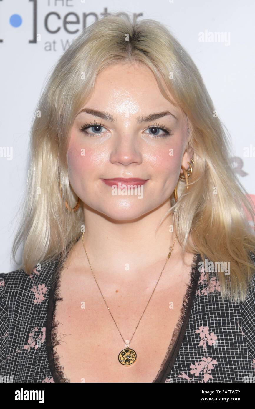 New York, USA. 07th Apr, 2025. Ella Olivia Stiller attends The Center ...