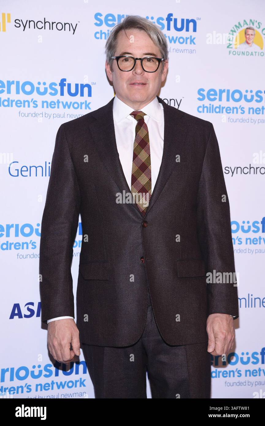 New York, USA. 07th Apr, 2025. Matthew Broderick attends the '2025 ...