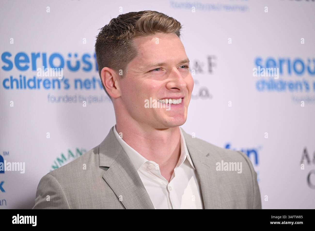 New York, USA. 07th Apr, 2025. Josef Newgarden attends the '2025 ...