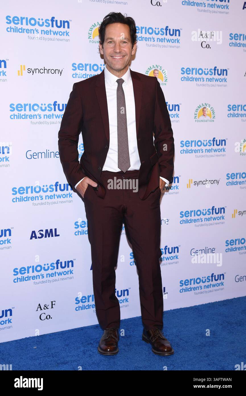 New York, USA. 07th Apr, 2025. Actor Paul Rudd attends the '2025 ...